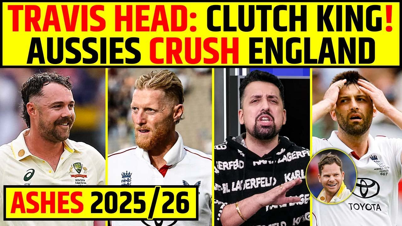 Clutch King TRAVIS HEAD! Aussies Hammer England - Sports Yaari