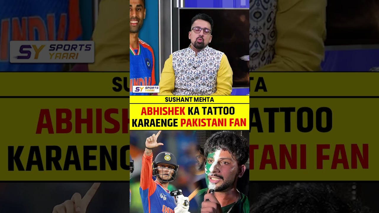 ABHISHEK KA TATTOO KARAENGE PAKISTANI FAN!