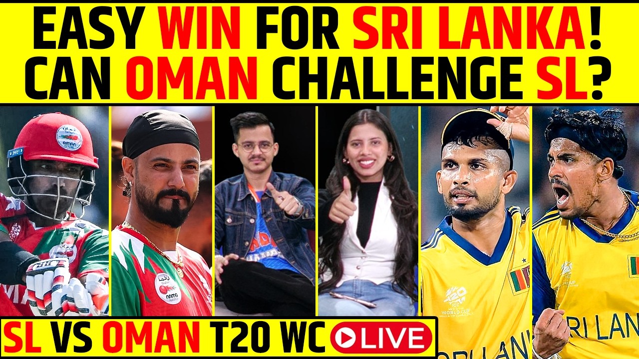 SRI LANKA VS OMAN LIVE: EASY WIN FOR SRI LANKA! , CAN OMAN FIGHT BACK ...